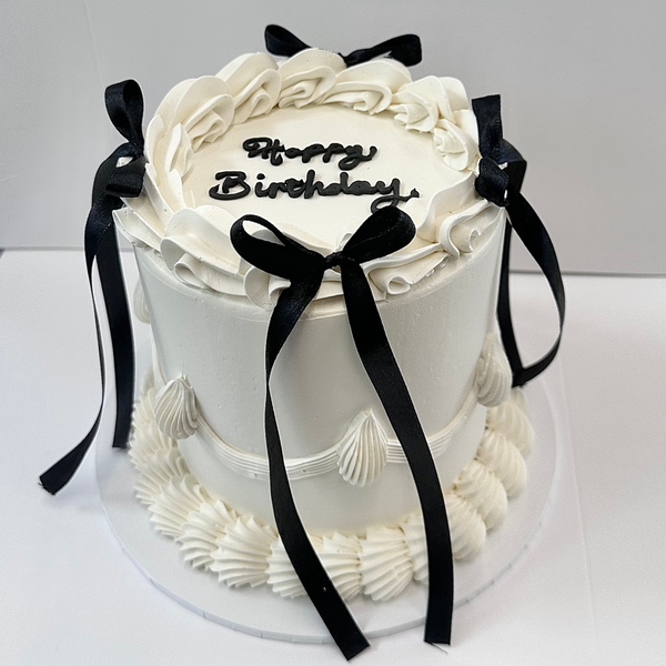 Victorian Black Bow – Bal Bakes